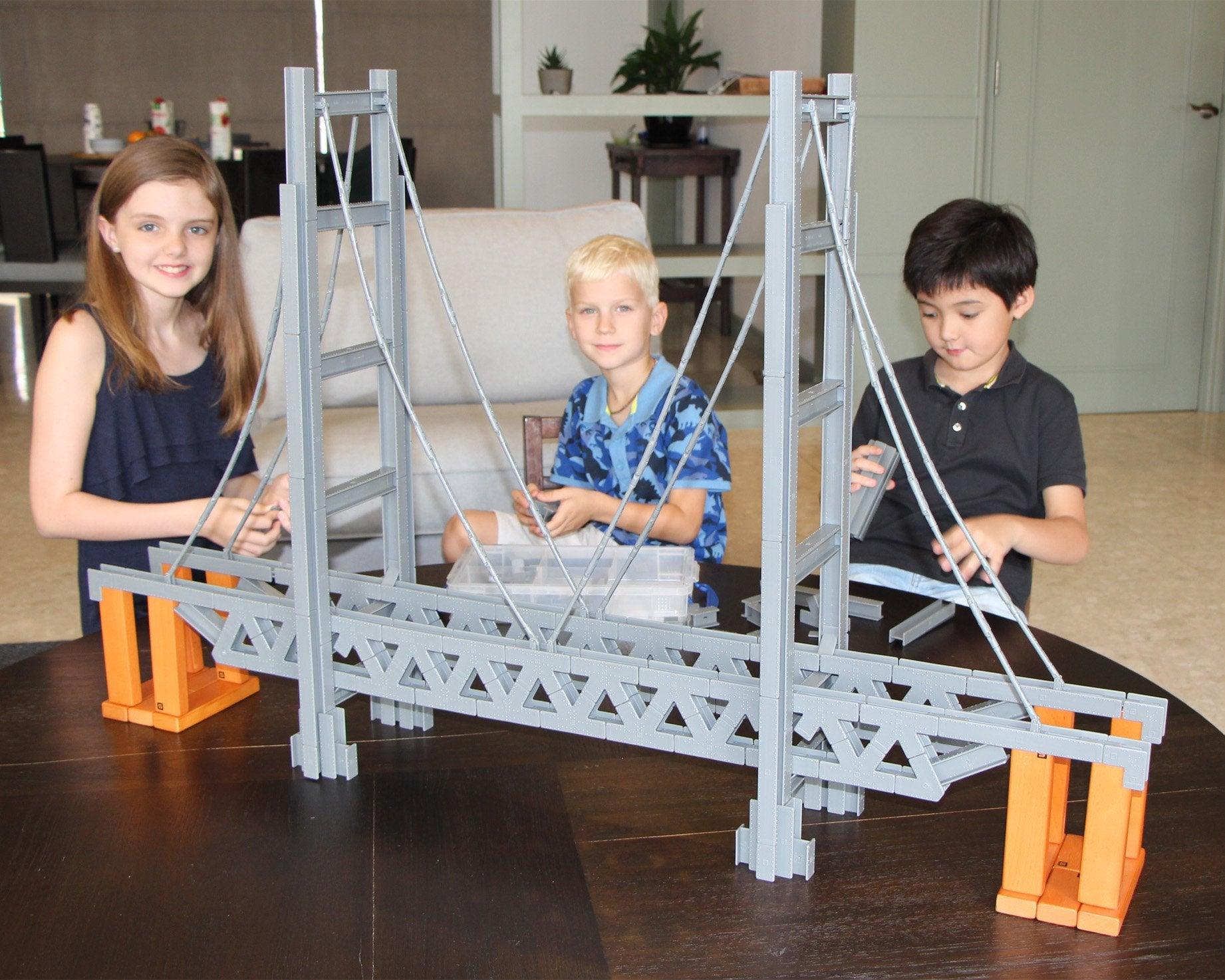 Mini Unit Beams Bridges Builder Set 620 Pieces