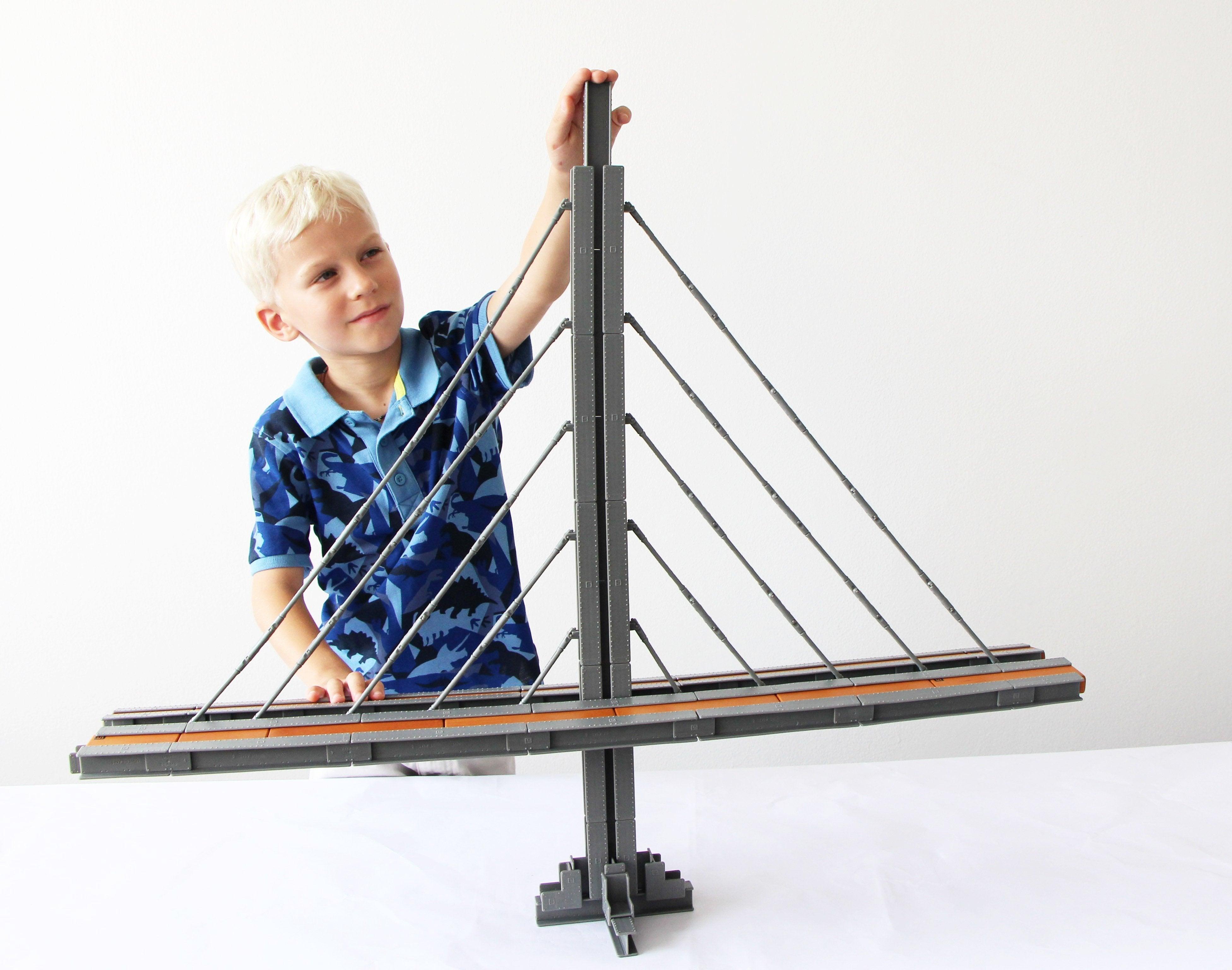 Mini Unit Beams Bridges Builder Set 620 Pieces